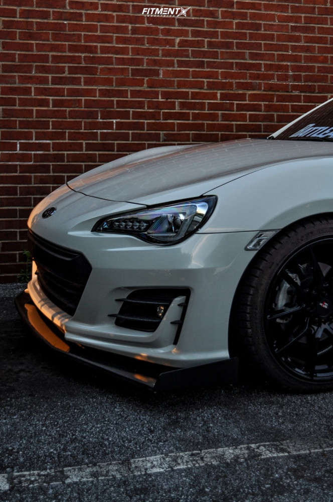 2017 Subaru BRZ Limited with 18x9.5 Option Lab R716 and Michelin 245x35 on Coilovers | 687973 ...