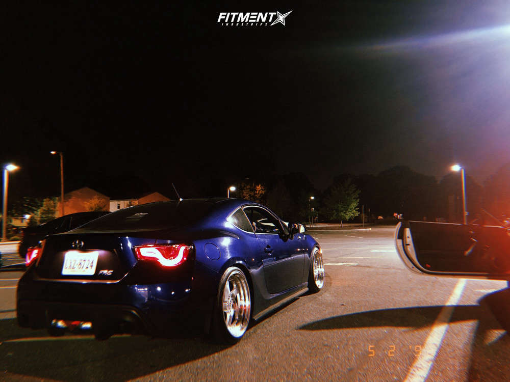 2013 Scion FR-S Base with 18x9.5 ESR Sr02 and Toyo Tires 225x40 on Coilovers | 688132 | Fitment ...