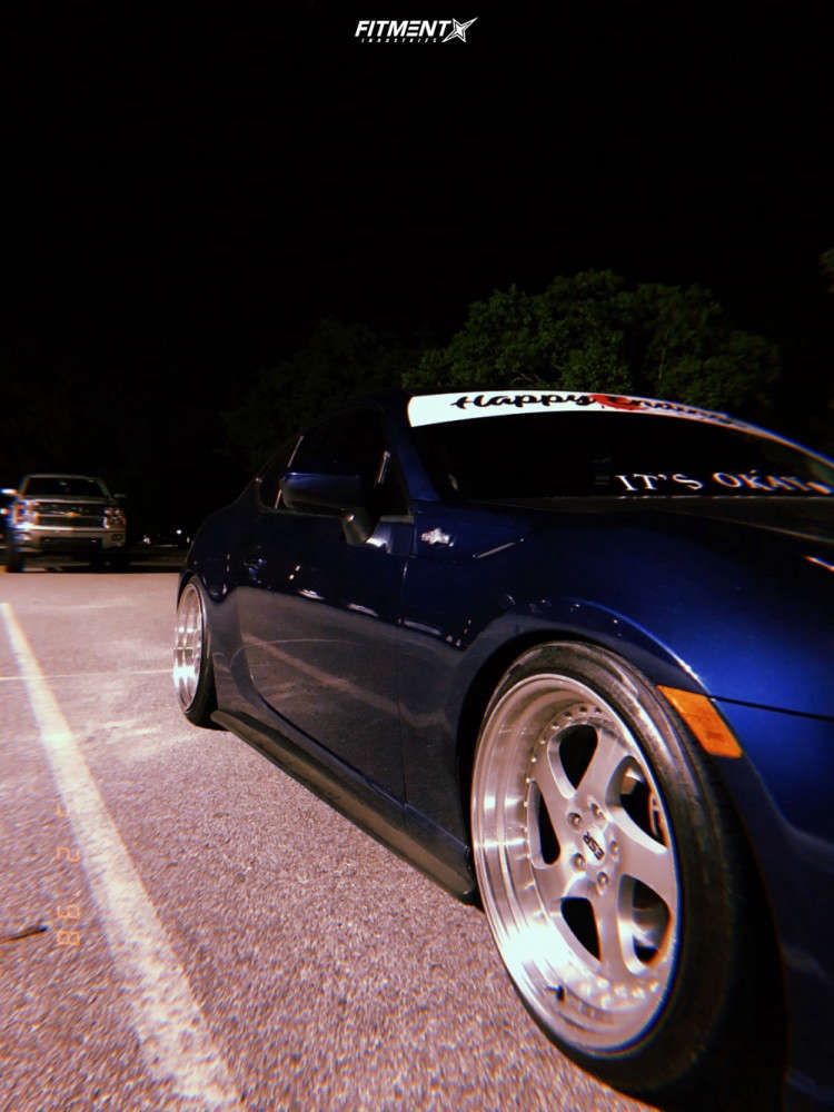 2013 Scion FR-S Base with 18x9.5 ESR Sr02 and Toyo Tires 225x40 on Coilovers | 688132 | Fitment ...