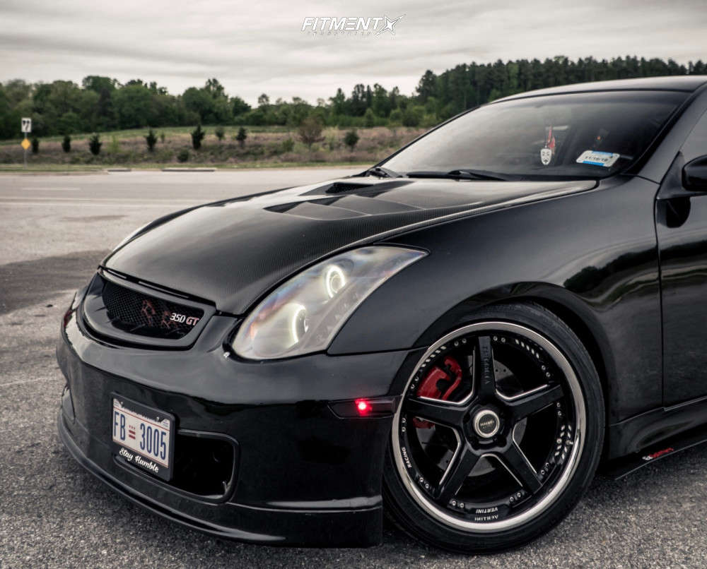 2007 INFINITI G35 Base with 19x9.5 Vertini Drift and Nexen 245x40 on ...