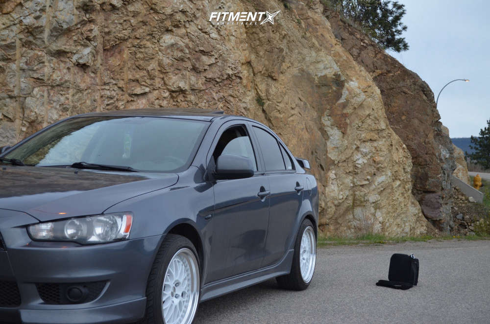 2008 Mitsubishi Lancer GTS with 18x8.5 ESR Sr01 and General 225x45 on ...