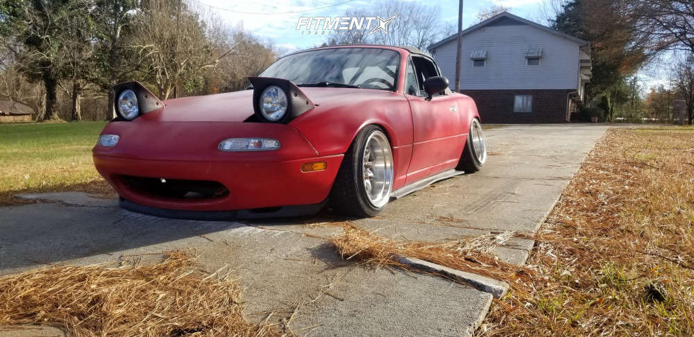 1990 Mazda Miata Base with 15x9 MST Mt11 and Toyo Tires 195x45 on ...
