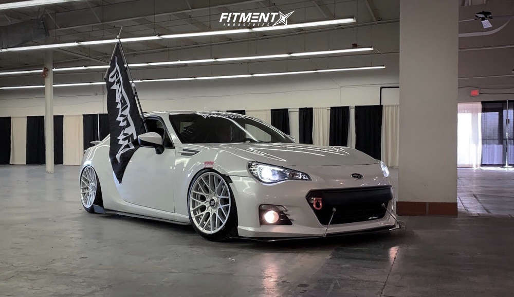 2013 Subaru BRZ Premium with 18x9.5 Rotiform Rse and Federal 225x40 on ...