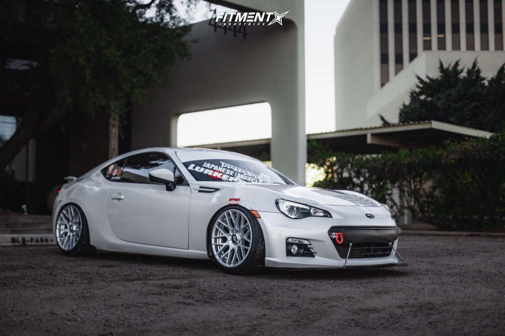 2013 Subaru BRZ Premium with 18x9.5 Rotiform Rse and Federal 225x40 on ...