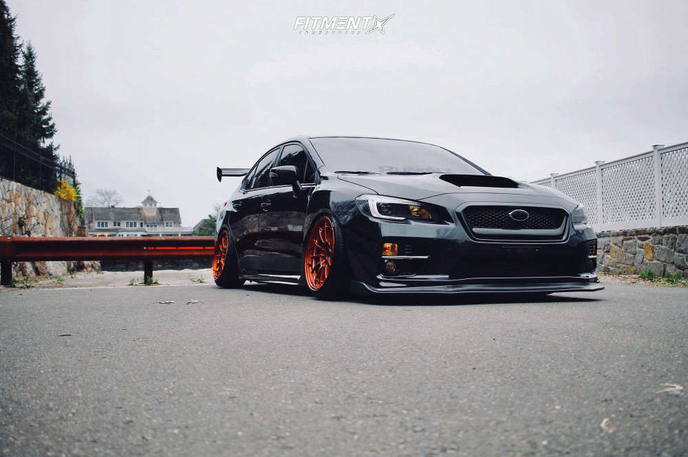 2015 Subaru WRX STI Base with 18x9.5 Enkei Nt03 and Federal 225x35 on ...