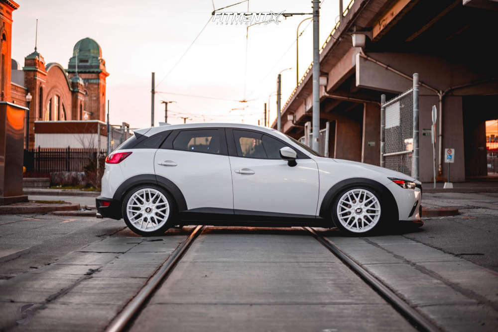 2016 Mazda CX-3 GX with 19x8.5 Rotiform Rse and Nexen 225x40 on ...