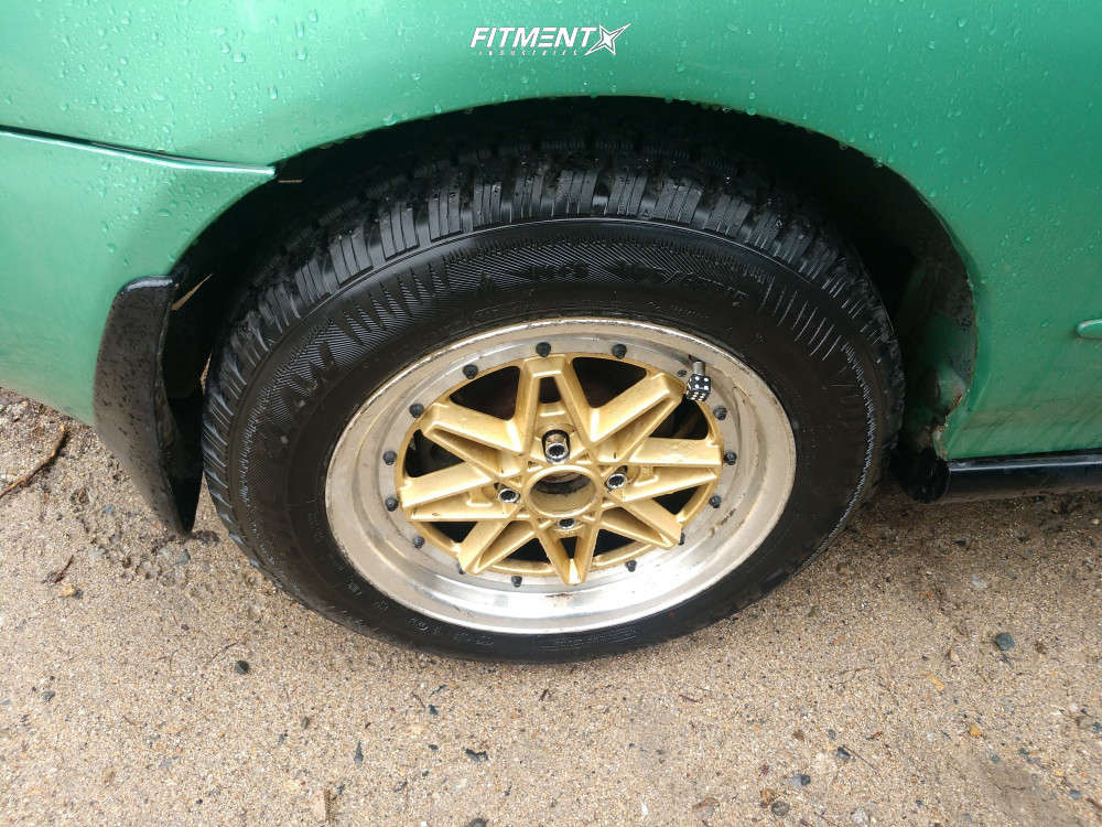 1993 Honda Civic Del Sol Si with 15x7 Drag Dr20 and General 195x65 on ...