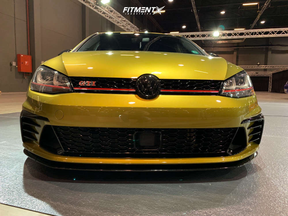 2016 Volkswagen GTI Autobahn with 19x8.5 Rotiform Tmb and Pirelli ...