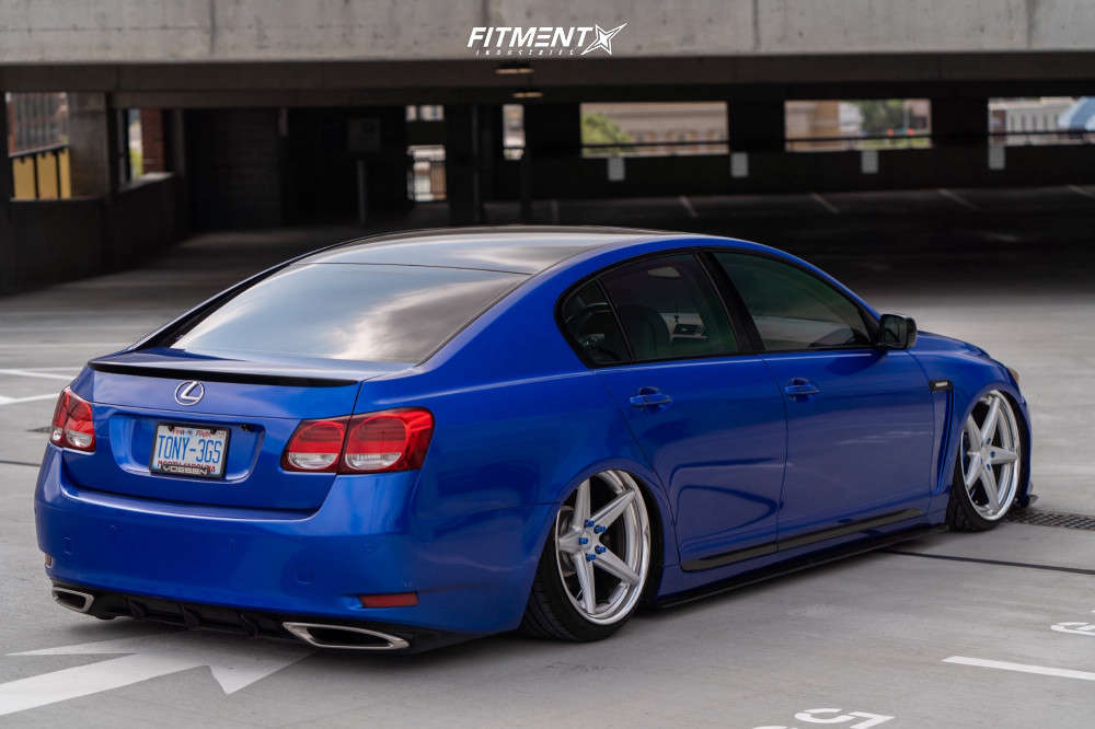 2006 Lexus GS430 4dr Sedan (4.3L 8cyl 6A) with 20x9 Vossen Vws3 and ...