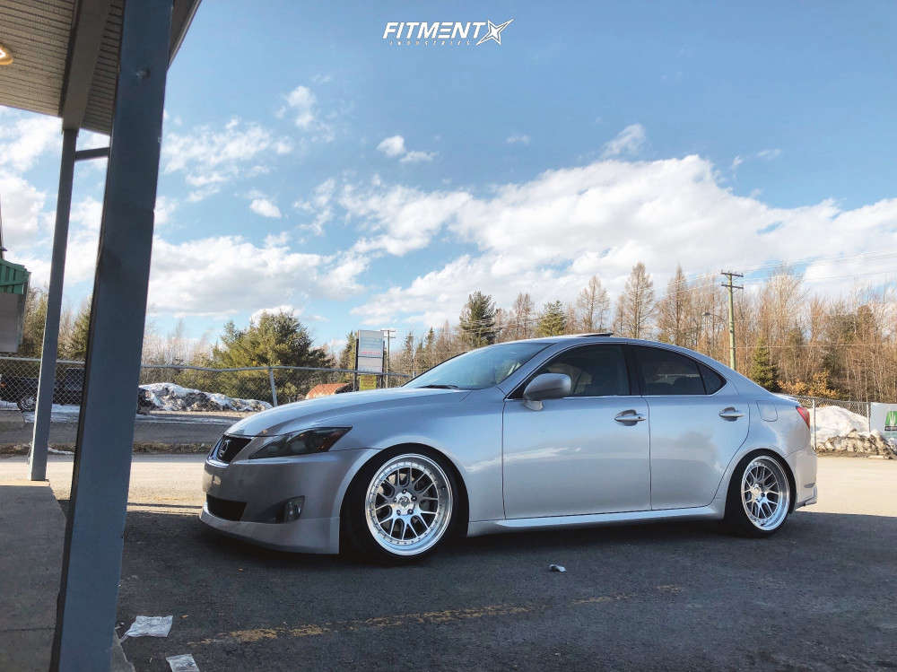 2007 Lexus IS250 Base with 18x9.5 Aodhan DS06 and Kumho 225x40 on ...