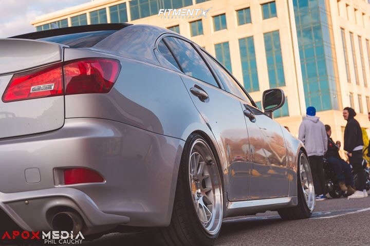 2007 Lexus IS250 Base with 18x9.5 Aodhan DS06 and Kumho 225x40 on ...