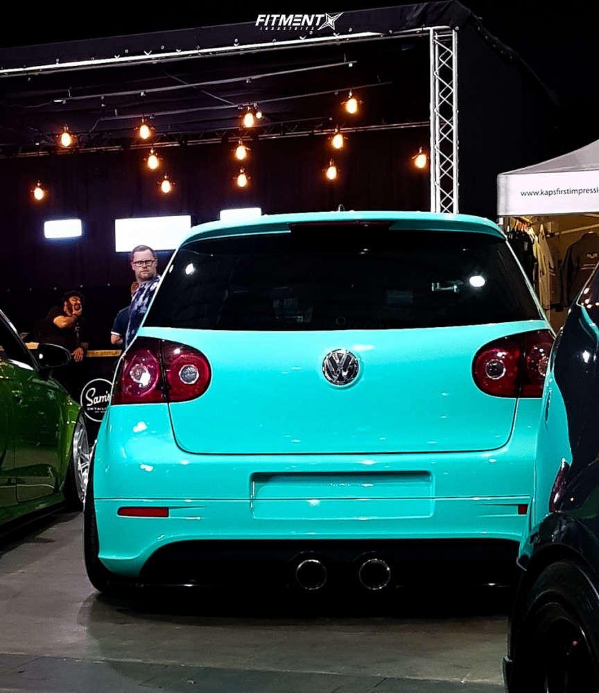 2006 Volkswagen R32 Base with 19x9.5 Work Emitz and Nankang 215x35 on ...