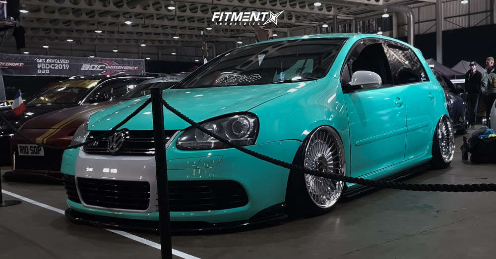 2006 Volkswagen R32 Base with 19x9.5 Work Emitz and Nankang 215x35 on ...