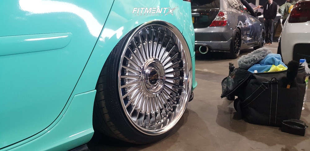 2006 Volkswagen R32 Base with 19x9.5 Work Emitz and Nankang 215x35 on ...