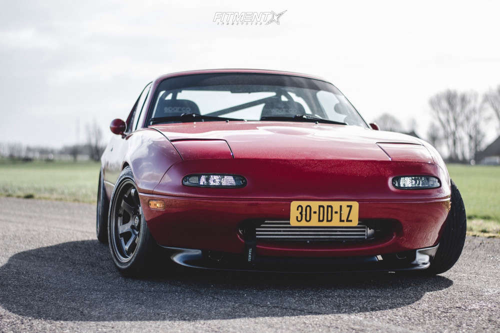 1991 Mazda MX-5 Miata Base with 15x8 Rota Grid V and Nankang 205x50 on ...