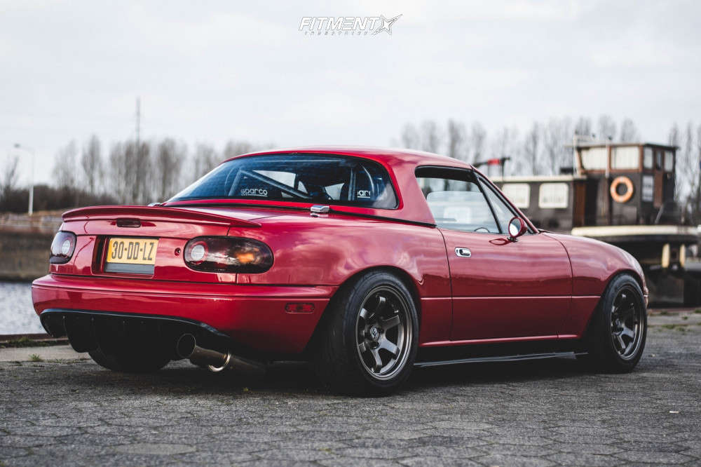 1991 Mazda MX-5 Miata Base with 15x8 Rota Grid V and Nankang 205x50 on ...