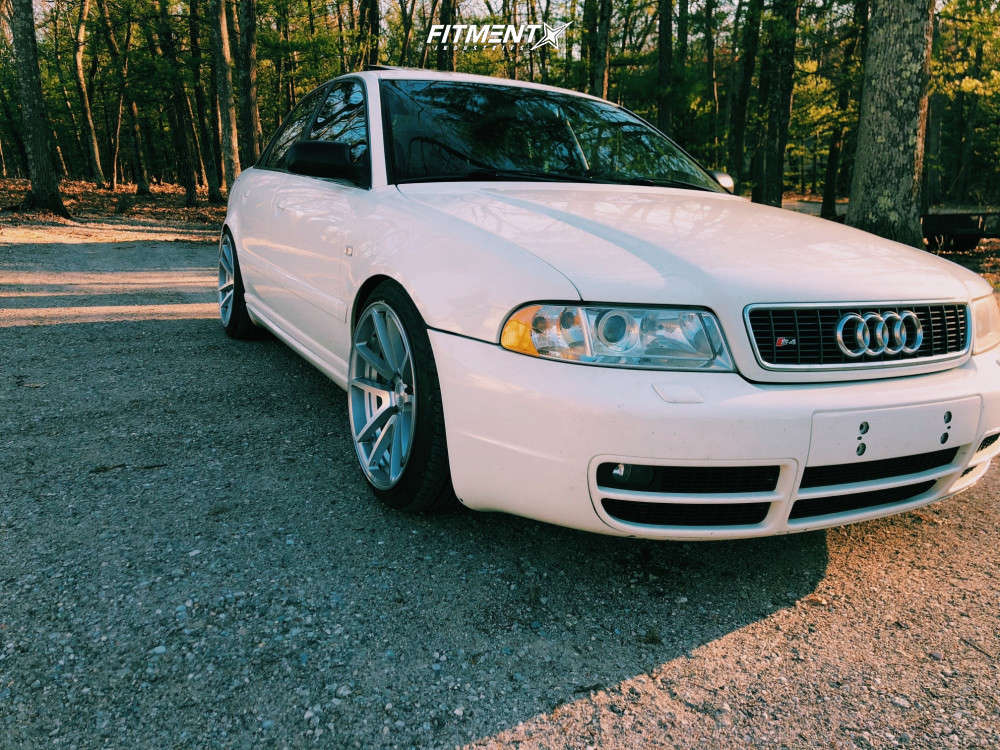 2001 Audi S4 Base with 18x9.5 Rotiform Spf and Nankang 225x40 on ...