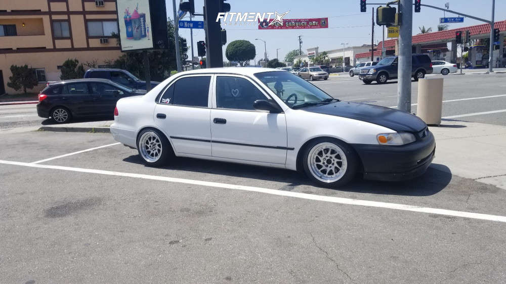 1999 Toyota Corolla CE with 15x8 MST Mt28 and Federal 195x45 on ...