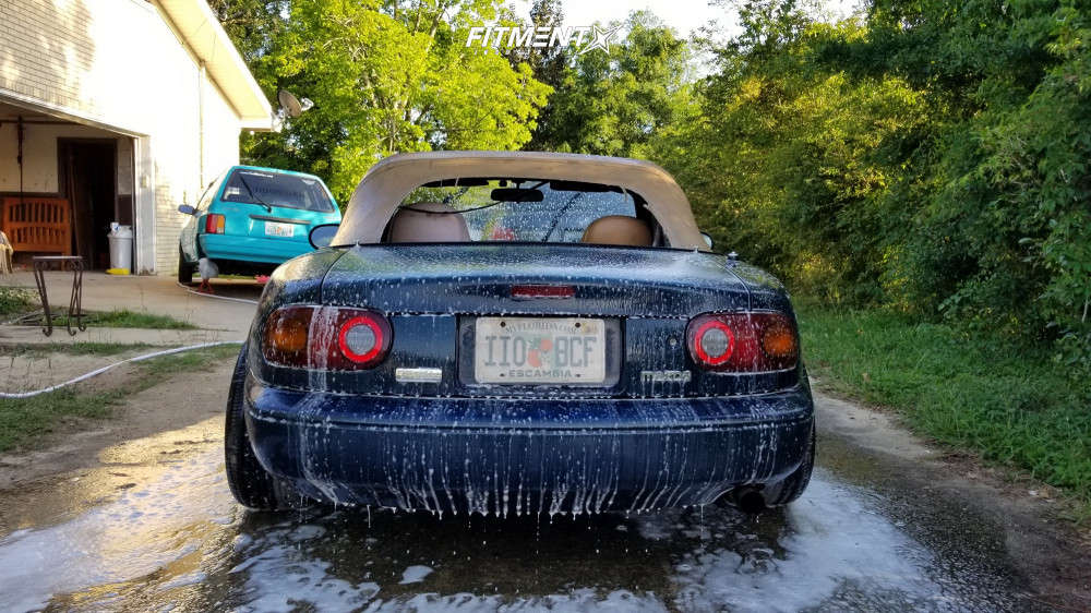 1995 Mazda MX-5 Miata Base with 15x8 MST Time Attack and Hankook 205x50 ...