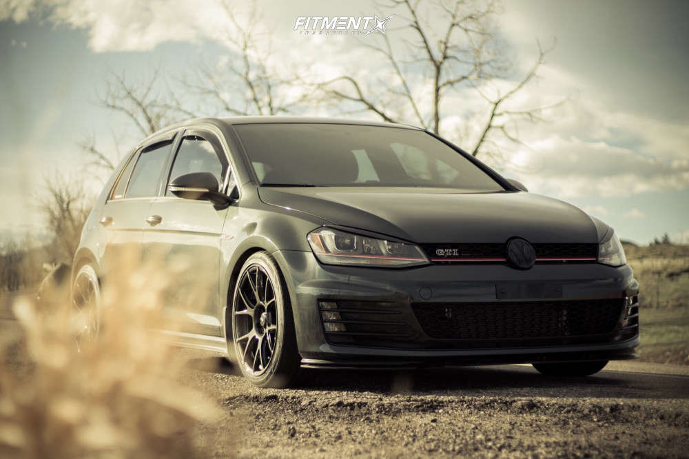2016 Volkswagen GTI S with 18x8.5 Konig Ampliform and Hankook 225x40 on ...