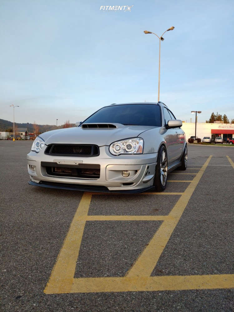 2004 Subaru WRX Base with 17x9.75 XXR 530 and Hercules 245x40 on ...