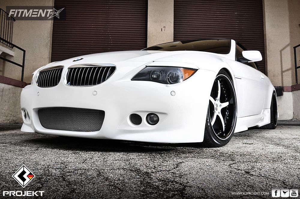 2008 BMW 650i Base with 20x9 K3 Projekt Projekt 1 and Other 255x30 on ...