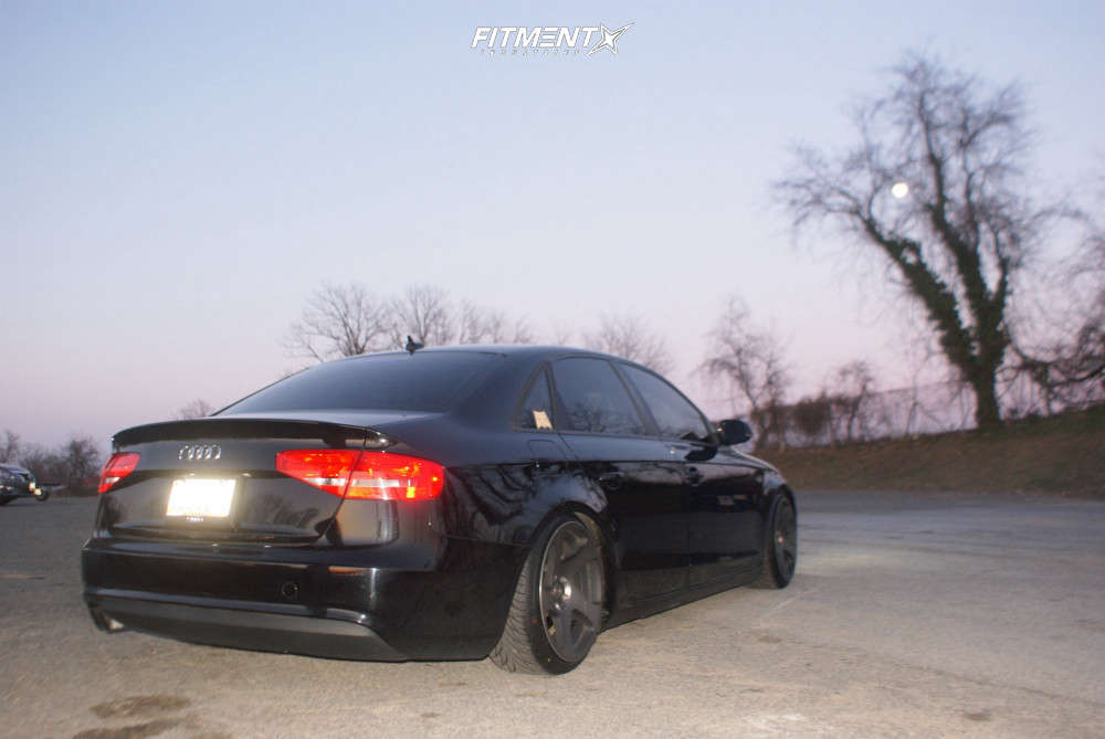 2014 Audi A4 Base with 18x9.5 Rotiform Tmb and Federal 225x35 on ...