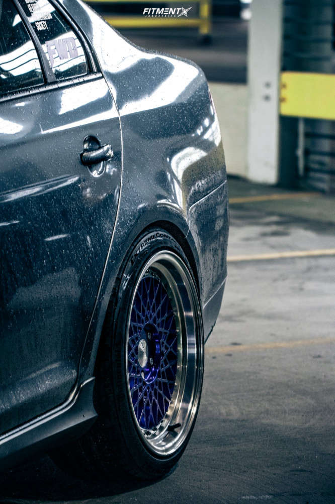 2008 Volkswagen Jetta 2.0T with 18x9 Avant Garde M220 and Continental ...