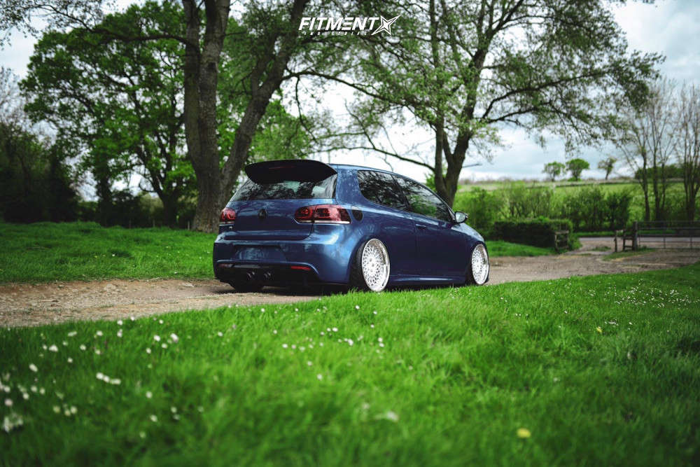 2010 Volkswagen Golf R Base with 19x10 WatercooledIND Mt10 and Nankang ...