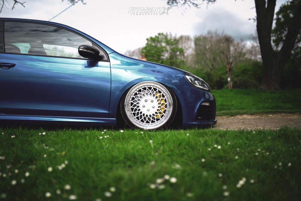 2010 Volkswagen Golf R Base with 19x10 WatercooledIND Mt10 and Nankang ...