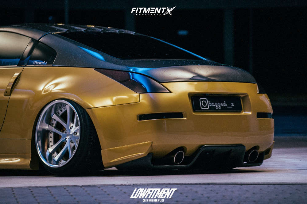 2005 Nissan 350Z Enthusiast with 19x10 Weds Lxz and Vredestein 225x35 ...