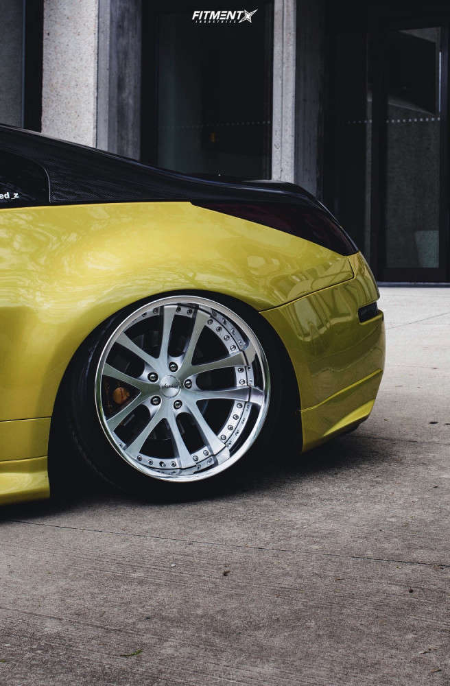2005 Nissan 350Z Enthusiast with 19x10 Weds Lxz and Vredestein 225x35 ...