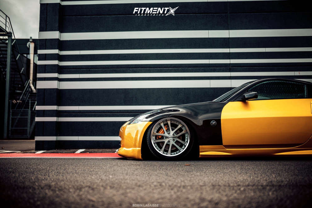 2005 Nissan 350Z Enthusiast with 19x10 Weds Lxz and Vredestein 225x35 ...