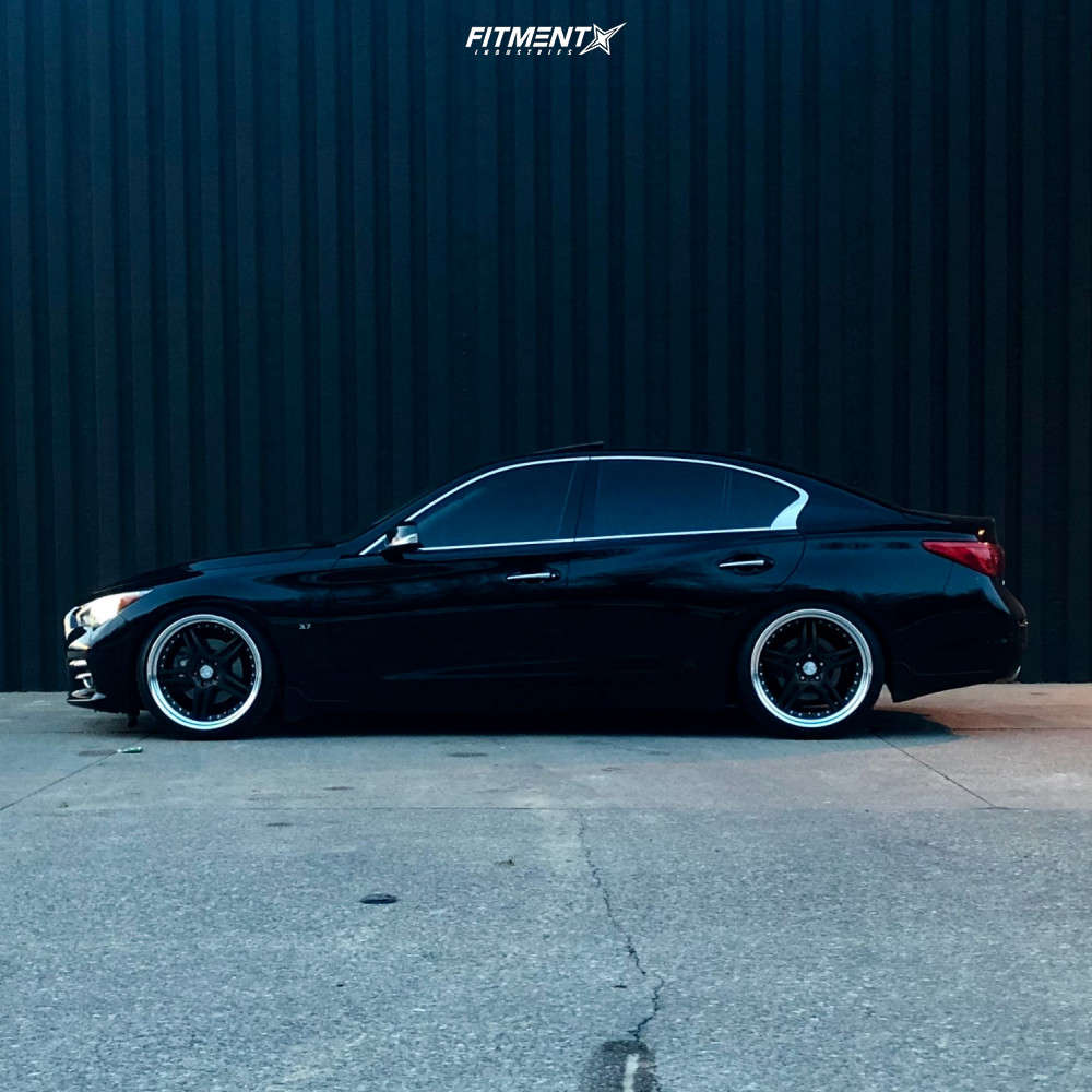 2015 INFINITI Q50 Premium with 20x10 Work Durandal Dd5.2 and Dunlop ...