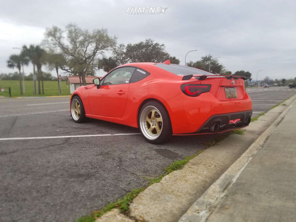 2017 Toyota 86 Special Edition with 18x8.5 ESR Sr02 and Goodyear 235x40 ...