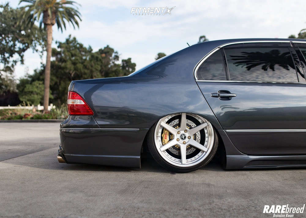 2005 Lexus LS430 Base with 20x9.5 Work Zeast St1 and Toyo Tires 225x35 ...