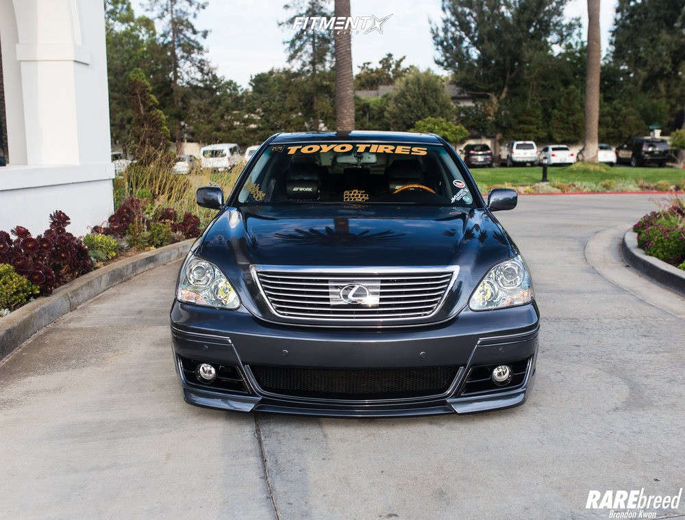 2005 Lexus LS430 Base with 20x9.5 Work Zeast St1 and Toyo Tires 225x35 ...