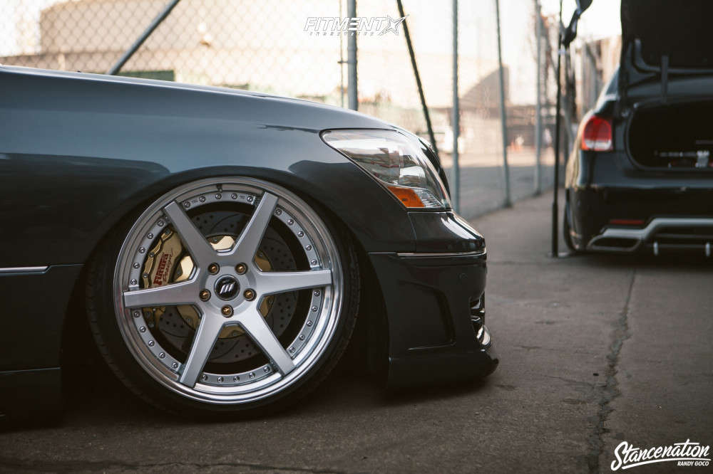 2005 Lexus LS430 Base with 20x9.5 Work Zeast St1 and Toyo Tires 225x35 ...