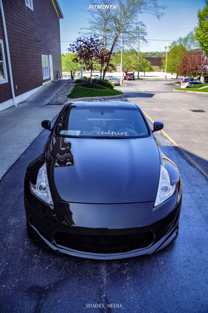 2013 Nissan 370Z Touring with 19x9.5 Varrstoen Es2 and Michelin 275x35 ...