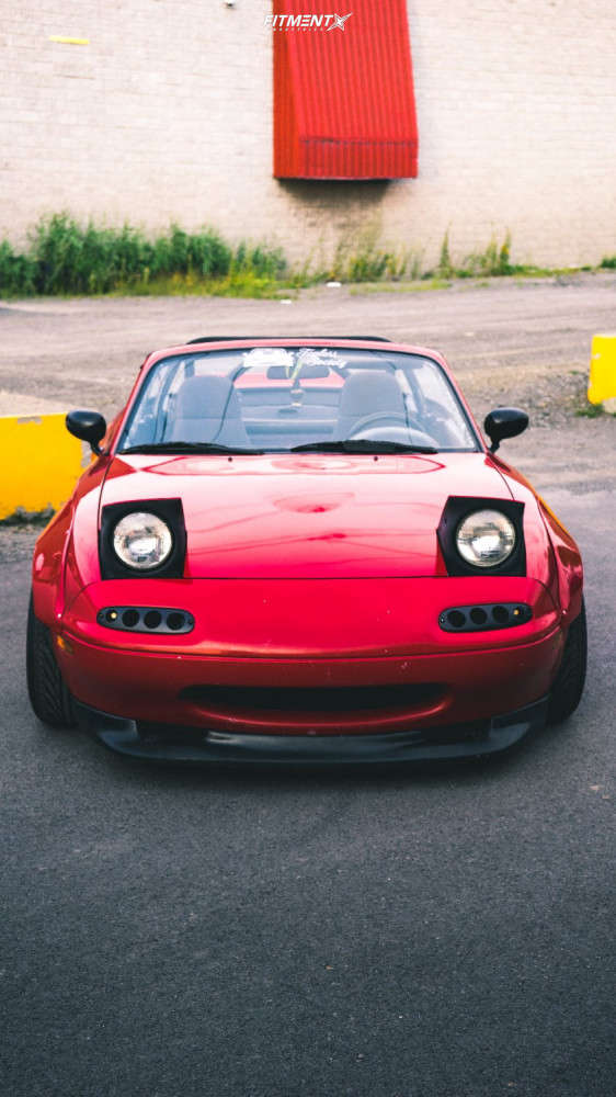 1990 Mazda MX-5 Miata Base with 15x9 JNC Jnc003 and Nankang 205x50 on ...