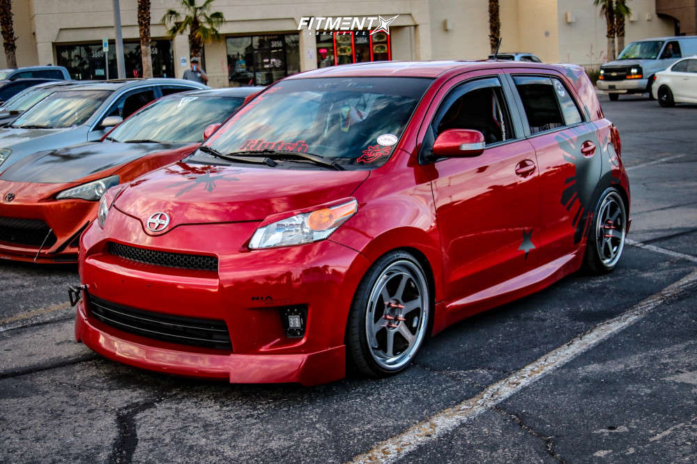 2012 Scion XD Base with 18x9.5 Klutch Slc2 and Delinte 215x35 on ...