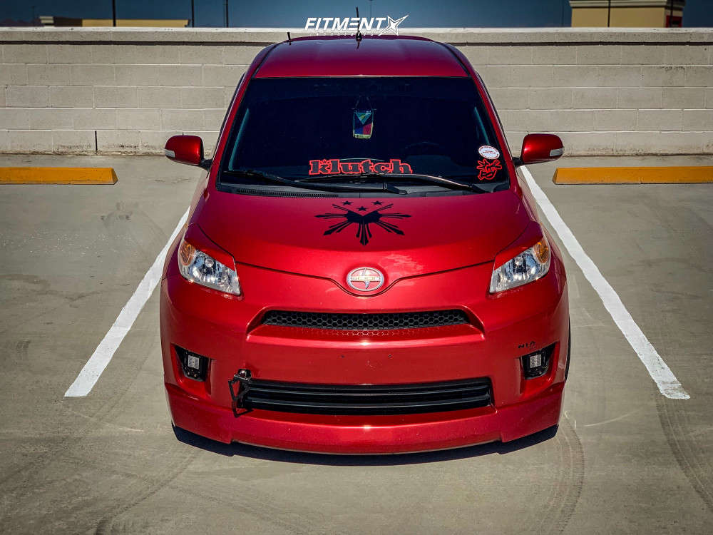 2012 Scion XD Base with 18x9.5 Klutch Slc2 and Delinte 215x35 on ...