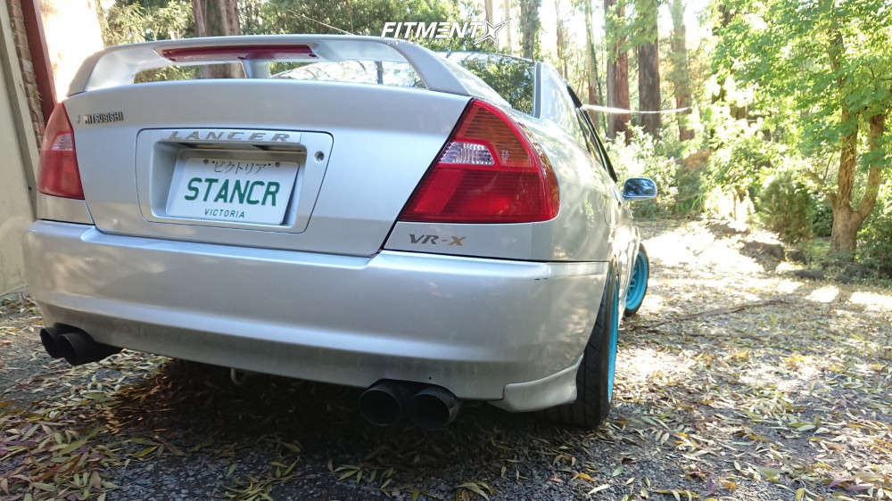 2000 Mitsubishi Mirage LS with 15x8.5 AME Fatlace Fzero2 and Hankook ...