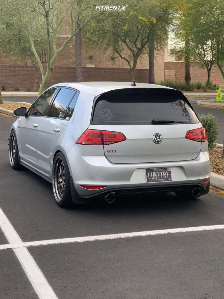 2017 Volkswagen GTI SE with 19x8.5 ESR Sr01 and Hankook 235x35 on ...