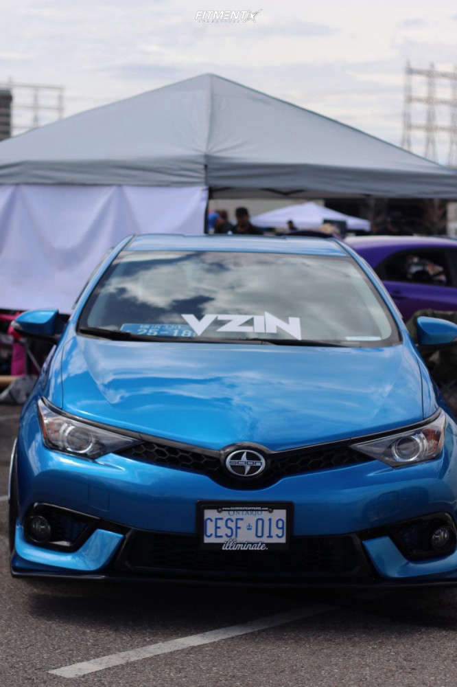 2016 Scion IM Base with 18x9 JNC Jnc010 and Nankang 215x40 on Coilovers ...