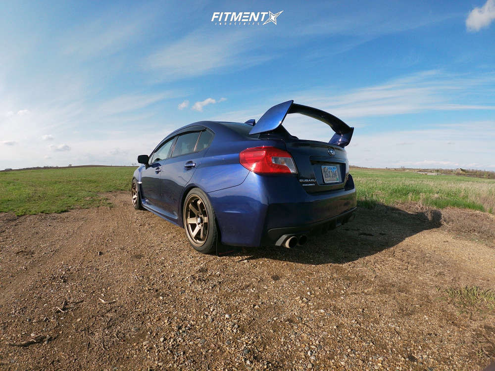 2016 Subaru WRX STI Limited with 18x9.5 AVID1 AV6 and Uniroyal 245x40 ...