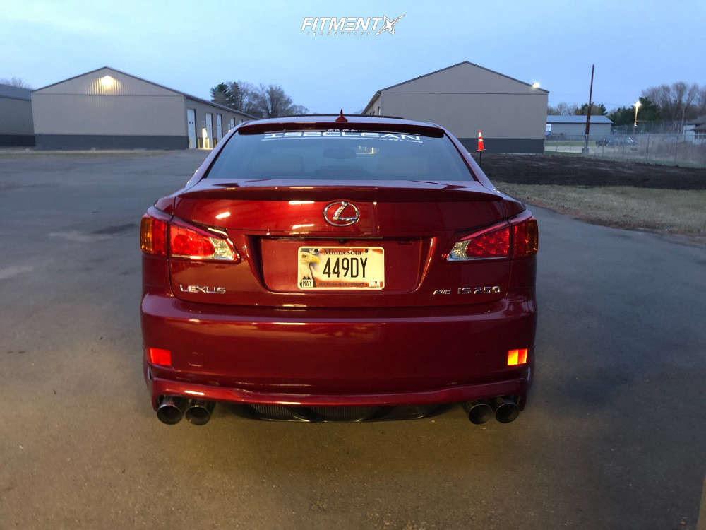 2009 Lexus IS250 Base with 19x9.5 MRR Gt1 and Ironman 245x35 on ...