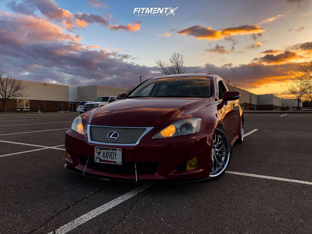 2009 Lexus IS250 Base with 19x9.5 MRR Gt1 and Ironman 245x35 on ...