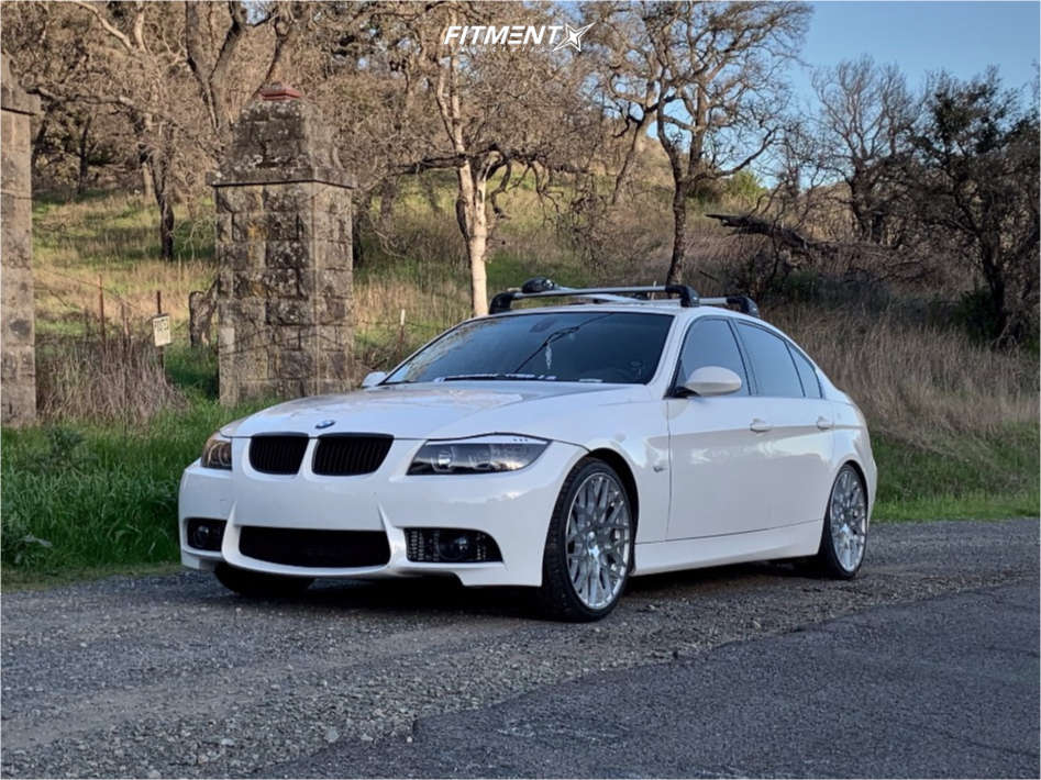 2007 BMW 3 Series Base with 19x9.5 TSW Vale and Hankook 235x35 on Stock Suspension | 697961 ...