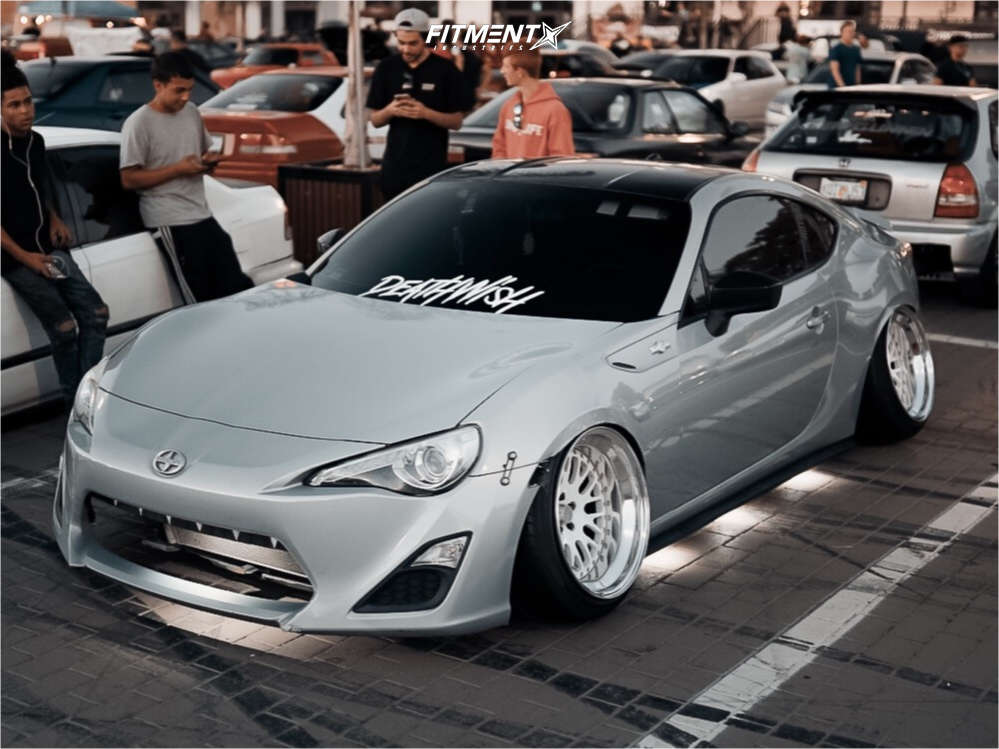 2013 Scion FR-S Base with 18x11 CCW Classic and Pirelli 225x40 on ...